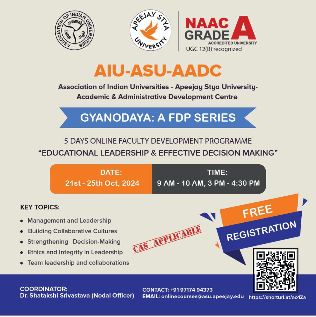 Academic and Administrative Development Centres (AADC) | Association of ...